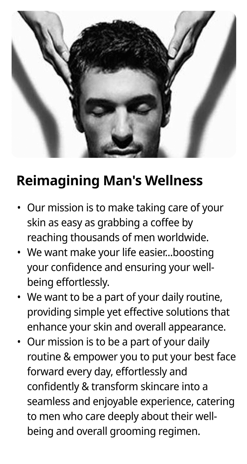 About Us – Reginald Men